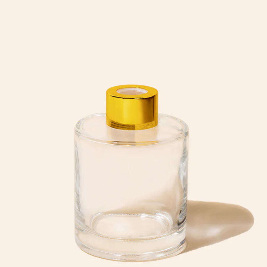 Decorative Diffuser Vessel: Gold + Clear – The Worthy Co